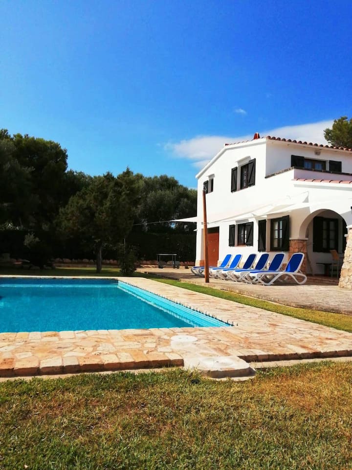 Villa Con Piscina Privada A 200m De La Playa - Minorque