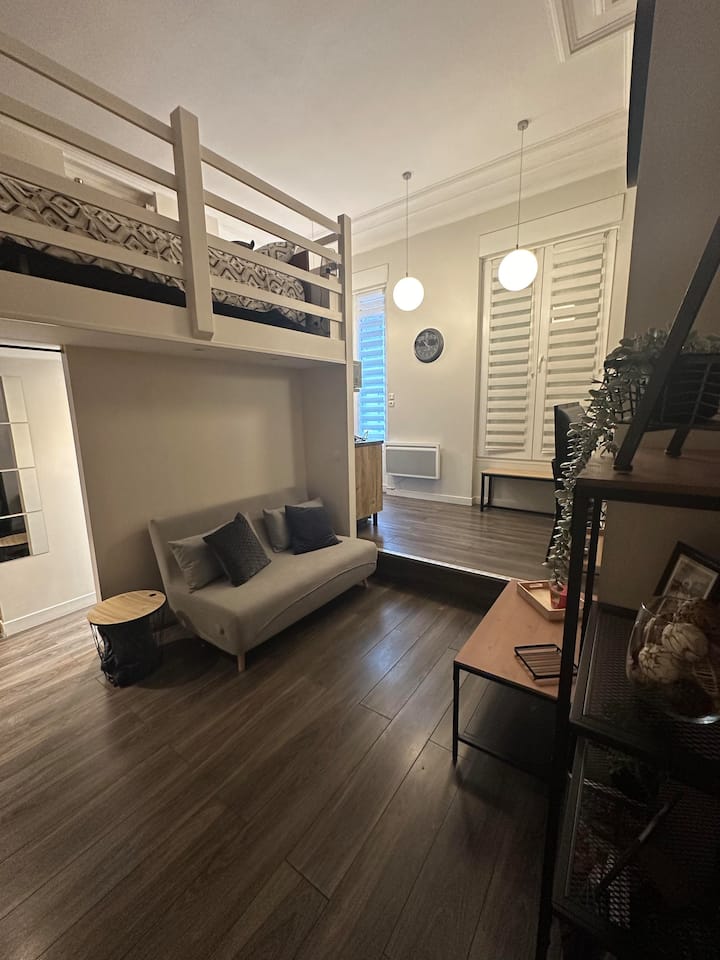 Le Zola Studio Cosy Centre Ville - Boulogne-sur-Mer