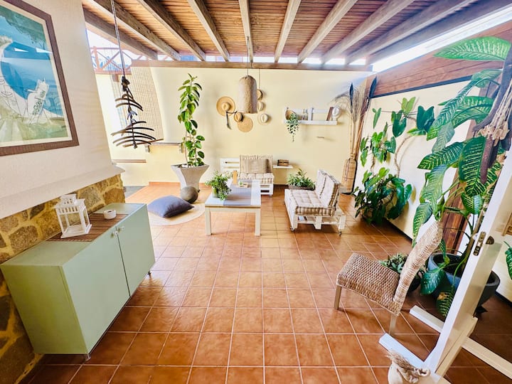 Aguaribay: Pool, Garden, Bbq And Desk - Fuerteventura