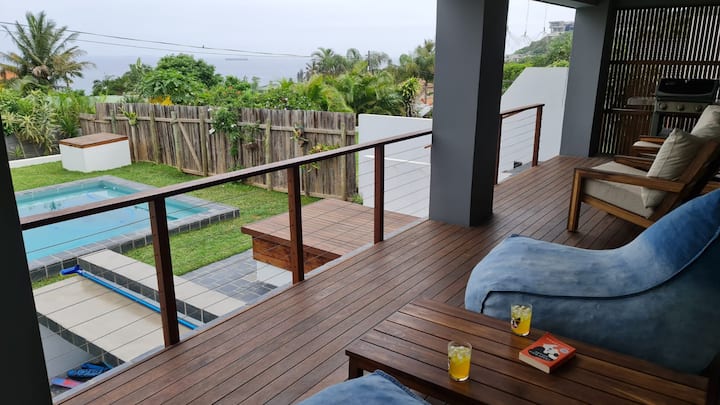 2 Bedroom Cottage, Sea View, Private Pool & Solar - Dolphin Coast