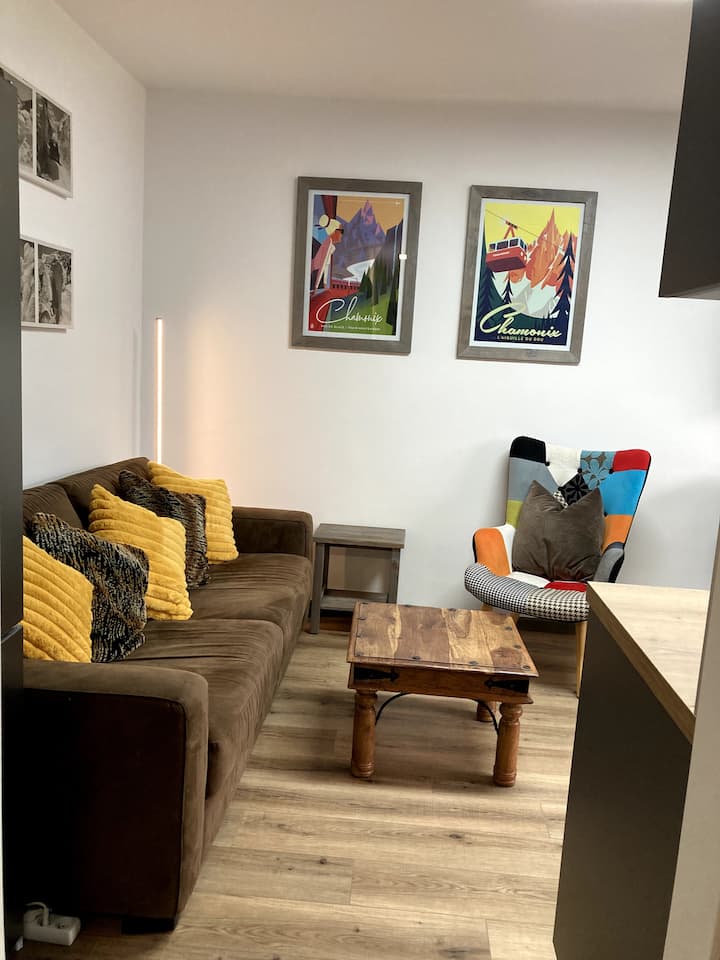 Sleek Modern 2 Bedroom 2 Balconies - Les Houches