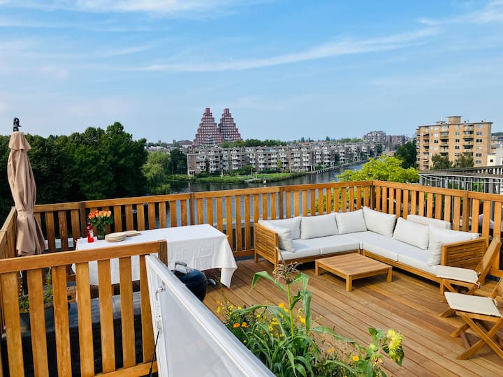 Beautiful Central Rooftop Apt. - Amsterdam