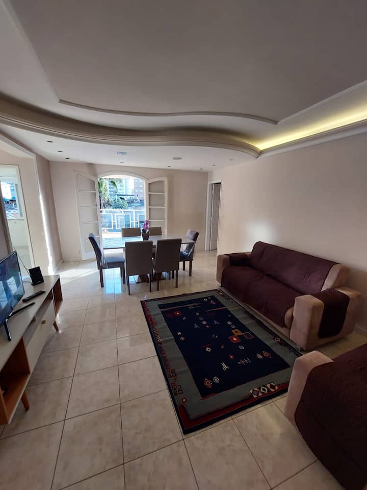 Apartamento  Duas Sacadas - Tupi - Praia Grande