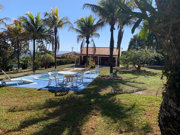 ÁGuas S.pedro/waterpark: Chácara 2 Casas E Piscina - Río Claro