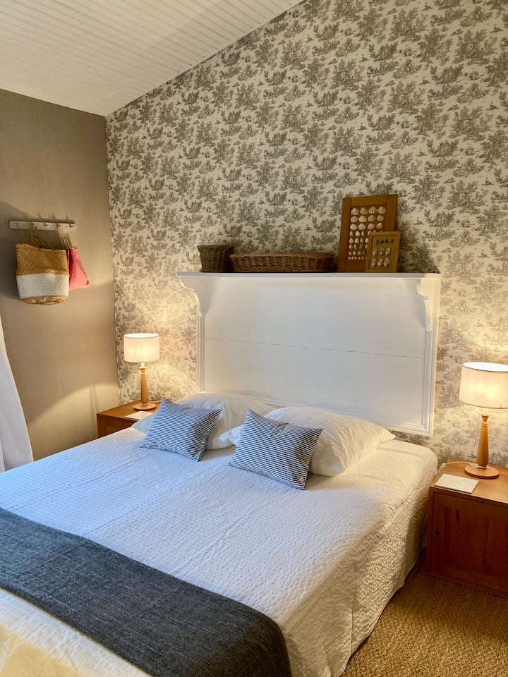 B&b1 Dans Villa  à Antibes Le Cap - French Riviera