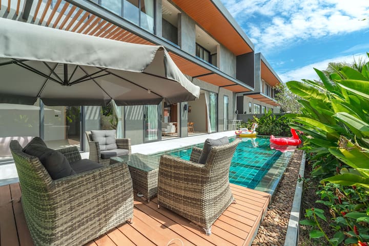 Villa Neuve De 3chs Et Piscine - Phuket