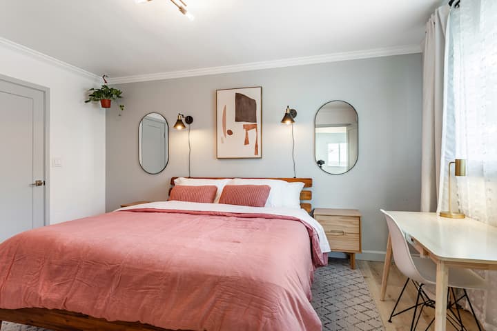 #17b 1b/1b King Bed&parking Close To 10/710/5/101 - Alhambra, CA