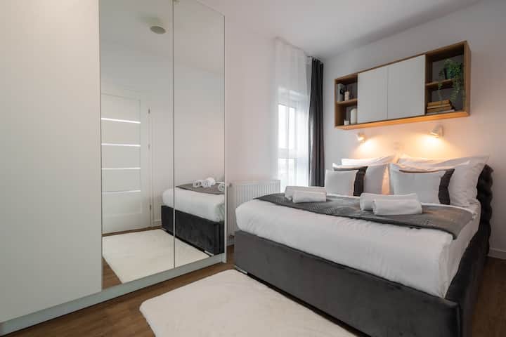 3-person Apartment With 1 Bedroom - Jaworska - ヴロツワフ