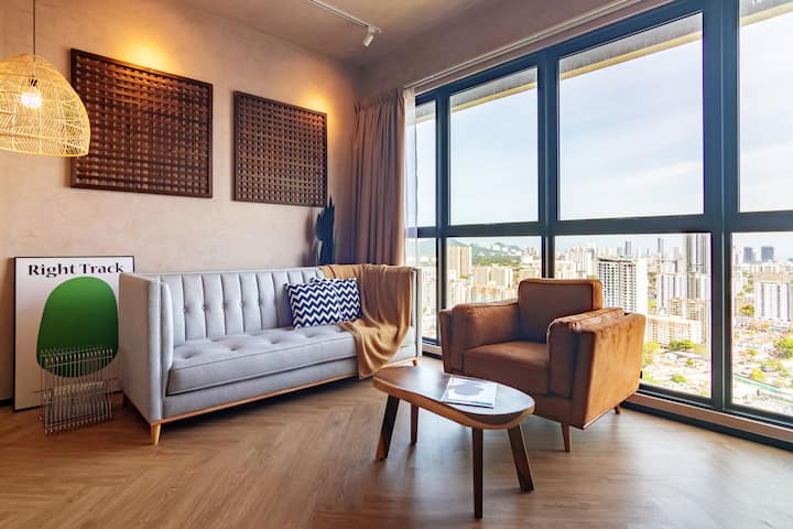Urban Oak, 2br Panoramic View By Stellar Alv - George Town