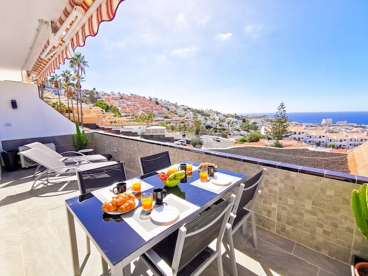 Colina Bohemia/sea View/air Co/swimming Pool/wifi - Costa Adeje