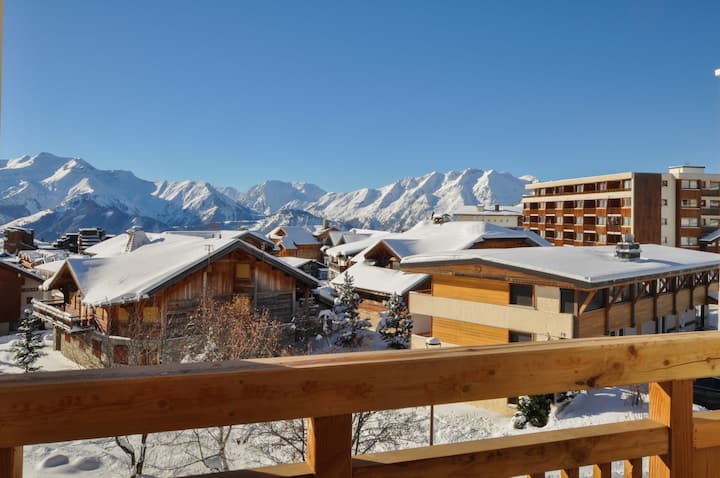 Appartement Familial Idéalement Situé -6 Couchages - L'Alpe d'Huez
