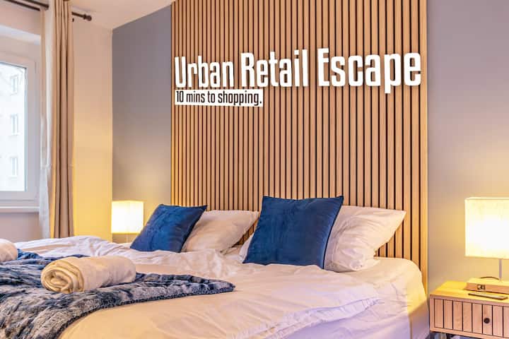 9 Min To City Center Via Metro 1br+1lr W/ Balcony - Viena