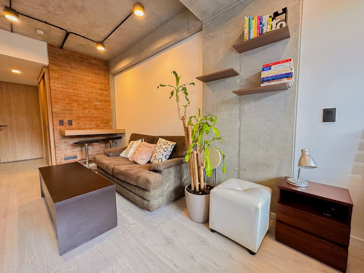 |Hf| Nuevo Y Acogedor Loft   Cerca Al Virrey - Bogota