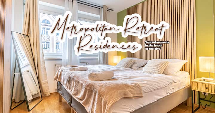 9 Min To City Center Via Metro 1br+1lr W/ Kingbed - ウィーン