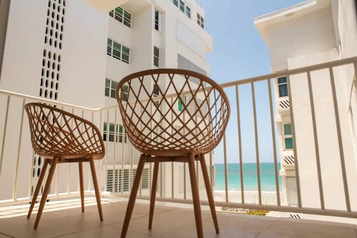 Beachfront 2br | 5 Min From Airport (Sju) - Puerto Rico