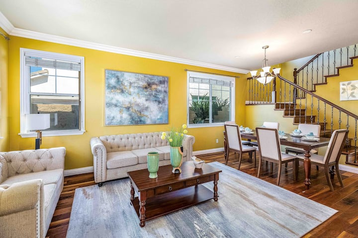 Sunny 5br Home｜main-floor Bedroom E#140 - Rancho Cucamonga, CA