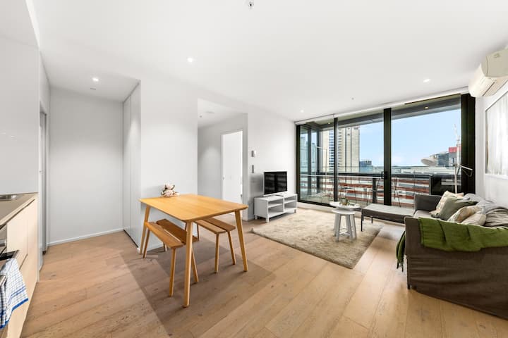 Cozy 1 Bedroom Apartment In Docklands - Brooklyn