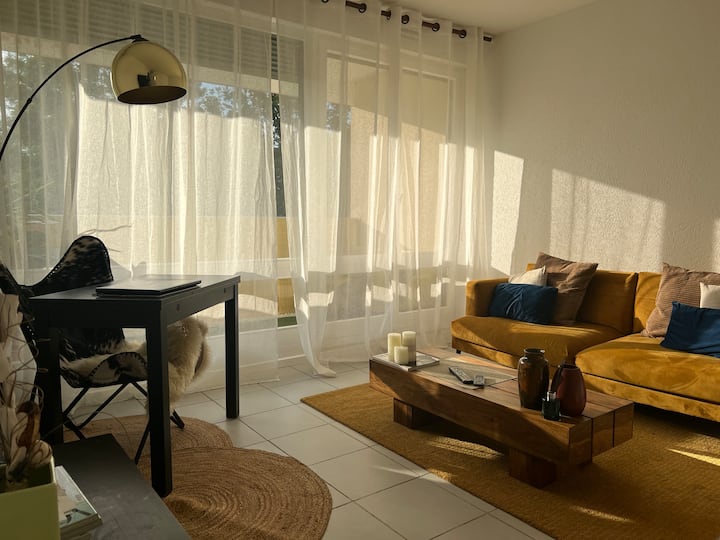 Studio Lumineux + Lit 2 Places - Saint-Genis-Pouilly