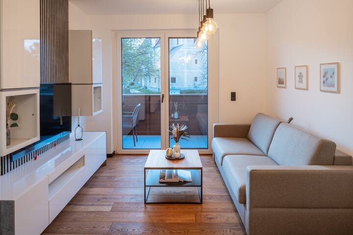 Thermen Apartment Mit Balkon - Bad Waltersdorf