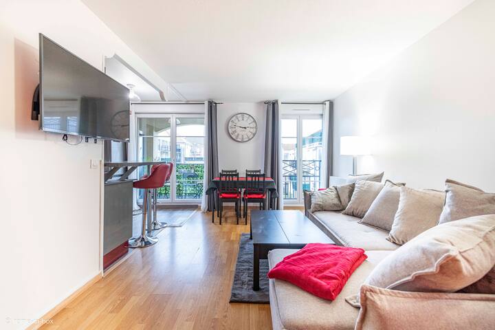 Near Rer Disney, T2, 4 People,| Parking | Wireless - Torcy