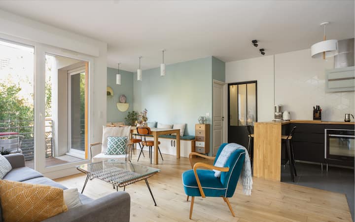 Grand Duplex Très Au Calme - Montreuil