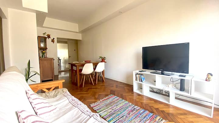 (Lvj)funcional Apartamento Para 4 En Villa Crespo - Buenos Aires