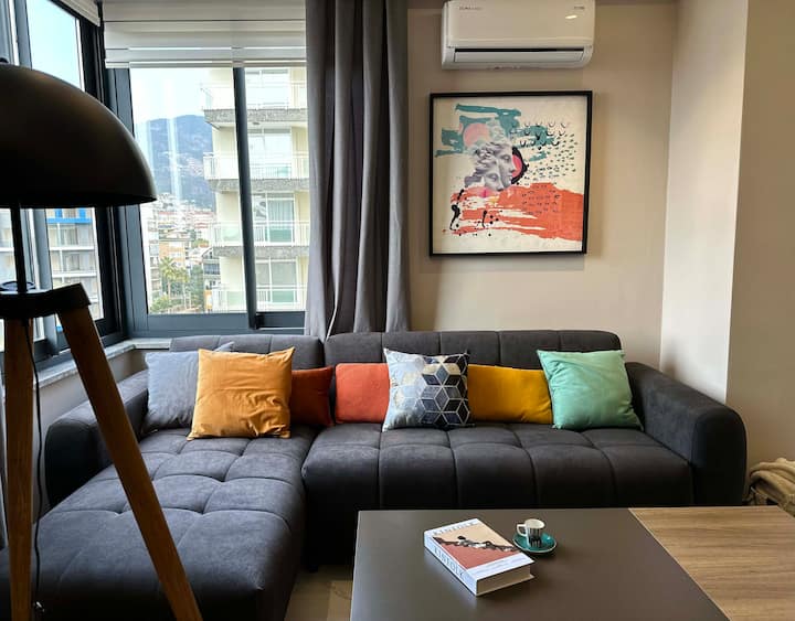 Modern Brand New Apartment W/pool+cleopatra Beach - Alanya