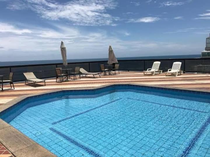 Ap Na Orla C/vista Mar E Piscina - Salvador de Bahía