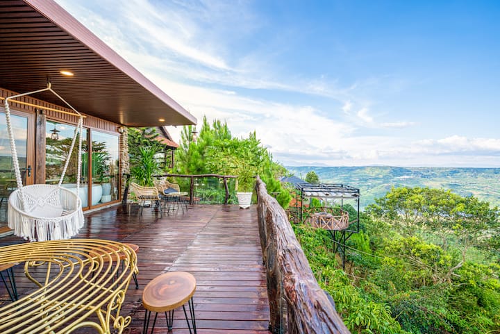 Hilltop Valley Bungalow Di Linh - River Rock - tt. Di Linh