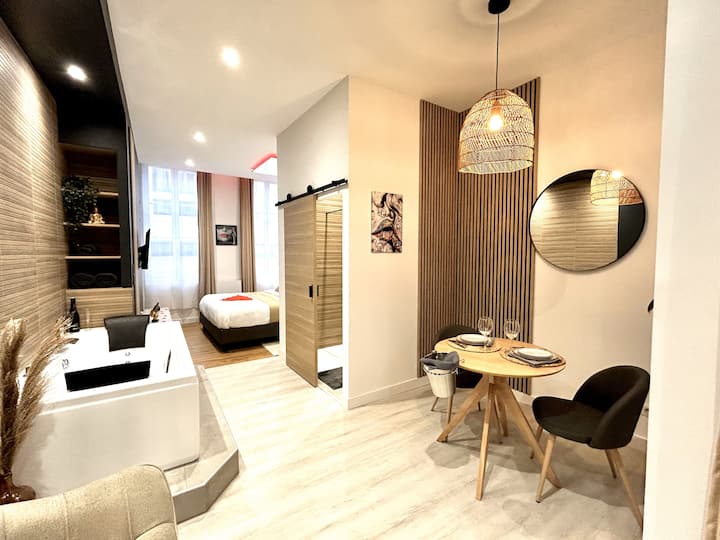 Suite Jacuzzi Cosy Hypercentre•secrets D’ana - Troyes