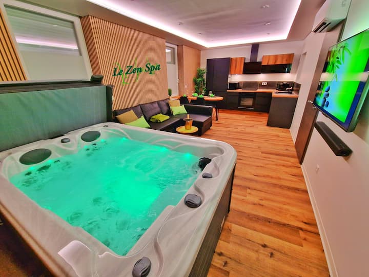 Zen Spa+jacuzzi+4 Pers+parking+clim - Colmar