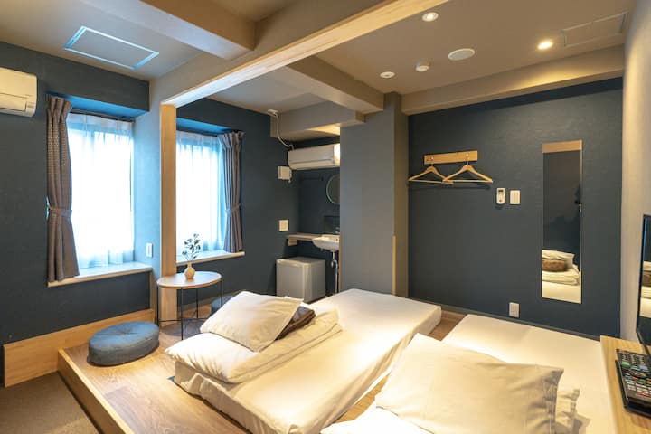 Twin Room In A Lifestyle Hotel With Social Vibe! - 金沢市