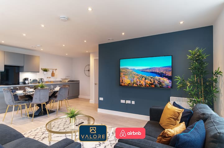 Modern, Spotless & Close To City Hotspots! - Salford