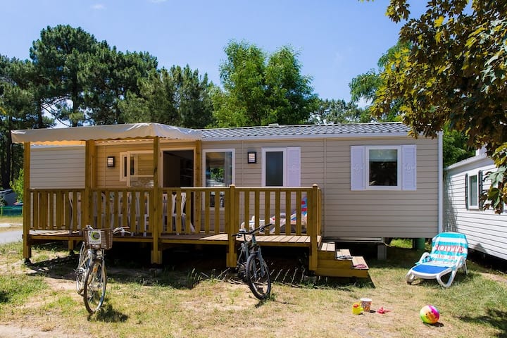 Mobil Home 8 P. à Sérignan Plage Camping 4* - Béziers