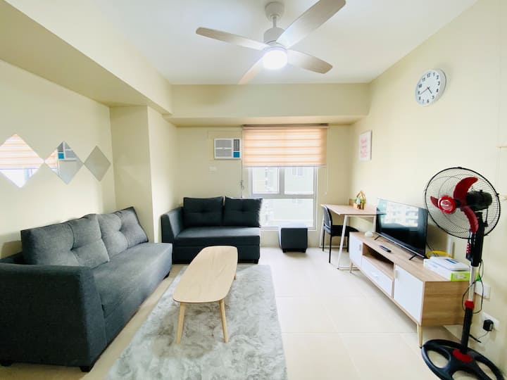 New 2br Flat N Itpark W/pool& Wifi For Groups - Cebu City