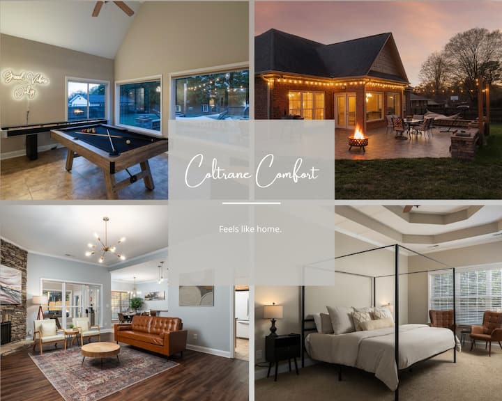 Perfect Location; Spacious; Game Room; Sleeps 12 - Winston-Salem, NC