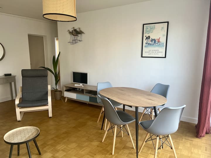 Le Port à Pied - Parking Privé 4 Pers Vannes - Vannes