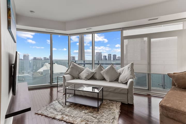 2br+1.5 Ba+ Free Parking - Cn Tower, Ent.district - Toronto