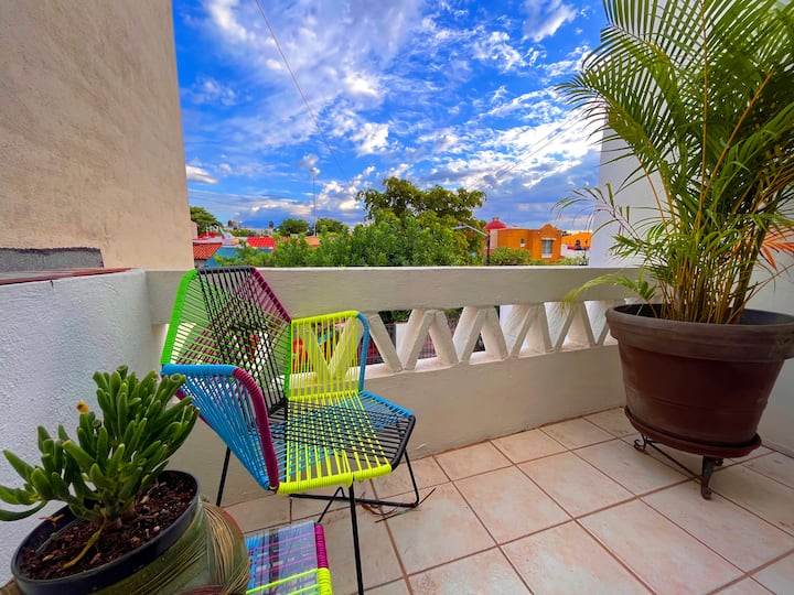 Casa Mosaico - Terraza, Fresca Y Cómoda - Wifi - Colima