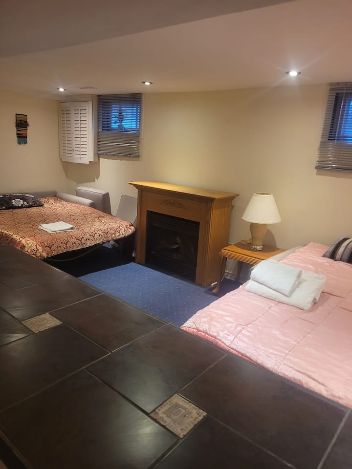 Bright Basement Studio- Private Entrance & Bath - Toronto