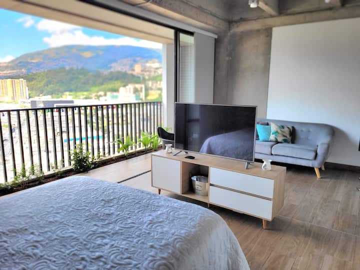 Apartamento Completo En La Mejor Zona De Medellín - Medellín