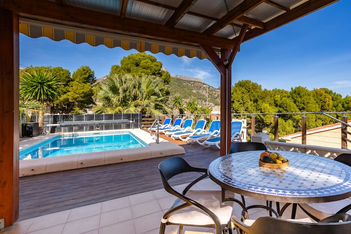 Heated Pool & Sea View-spanish Style-villa [Calpe] - Calpe
