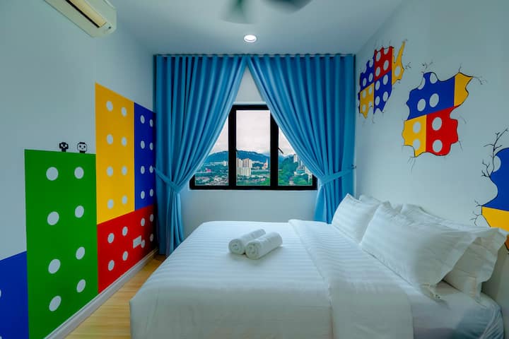 Leggo'land Leisure 2br |5pax |Wangsamaju|klcc|lrt - Kuala Lumpur
