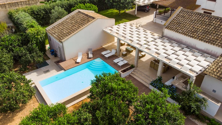 Peaceful Villa With Private Pool In Marsala - Marsala