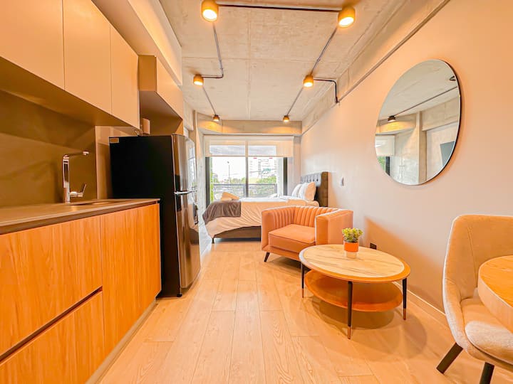 |Hf| Encantador/elegante 1bed En Polo - Bogotá