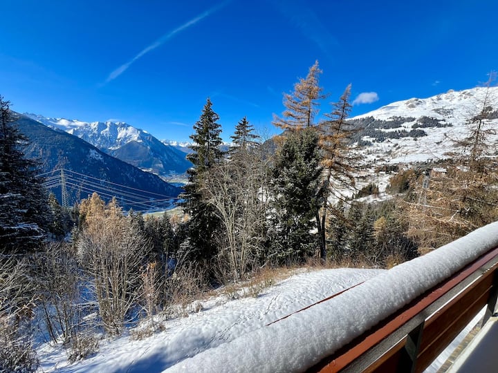 Verbier, Vue Montagne Appart Max 6 Pers., 2 Chbres - Bagnes