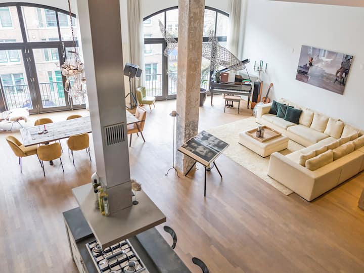Big Trendy Family Loft In City Center Amsterdam - Amsterdam
