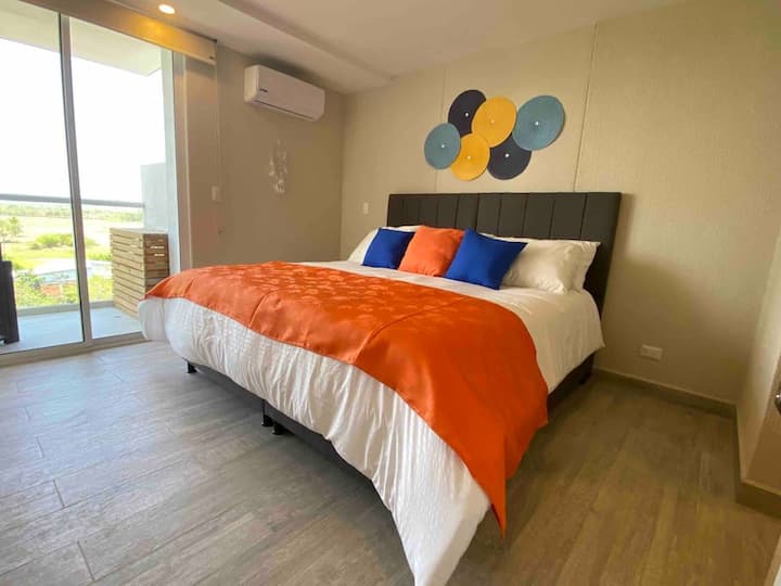 Jacuzzi En Balcon • Séjour Moderne Près De La Mer - Cartagena, Colombia