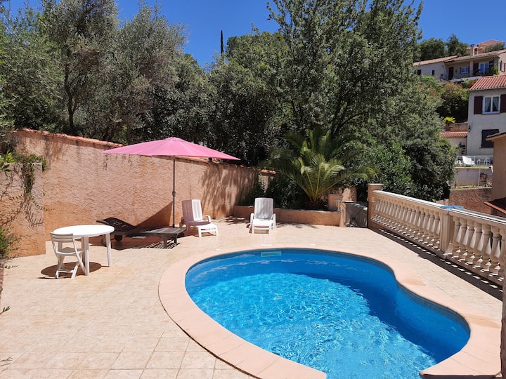 Bas De Villa Avec Piscine Privée+wifi+clim. - Pierrefeu-du-Var