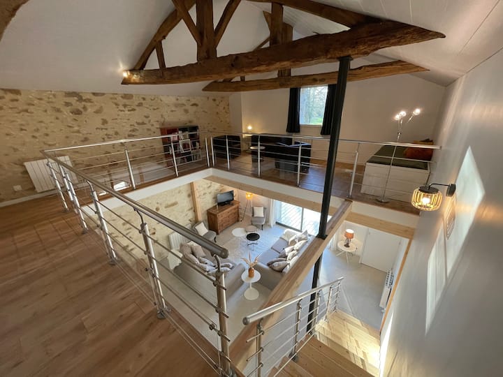 Grange Vendéenne Rénovée Tout Confort Classée 3 * - France